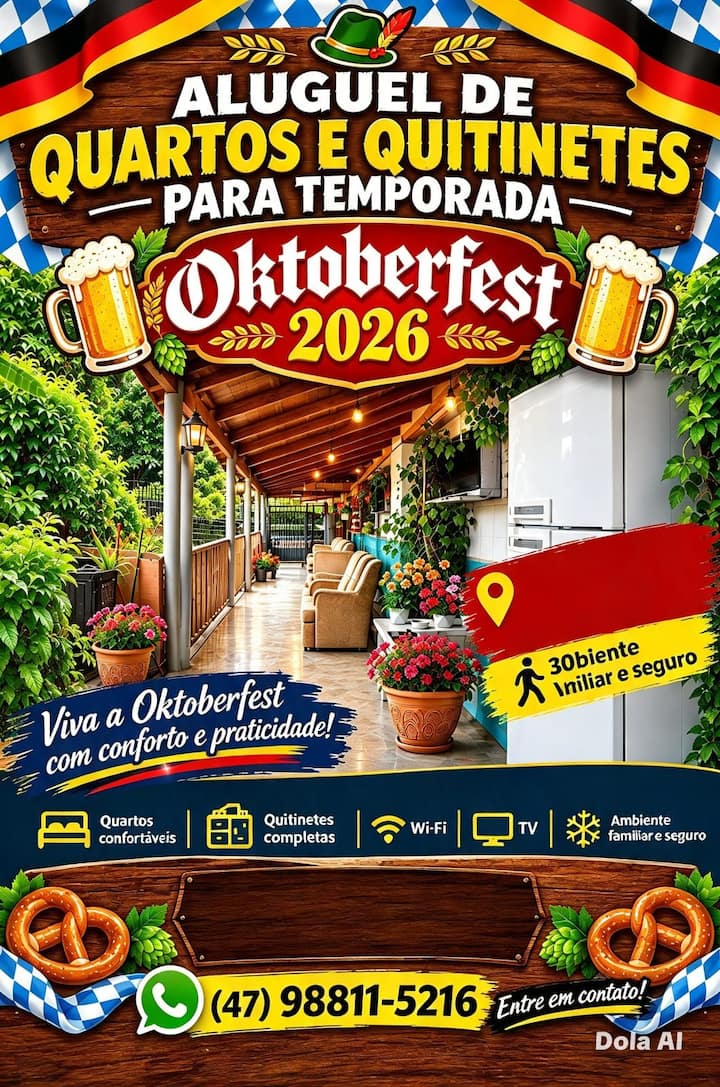 Hospedagem Oktoberfest Chale - Blumenau