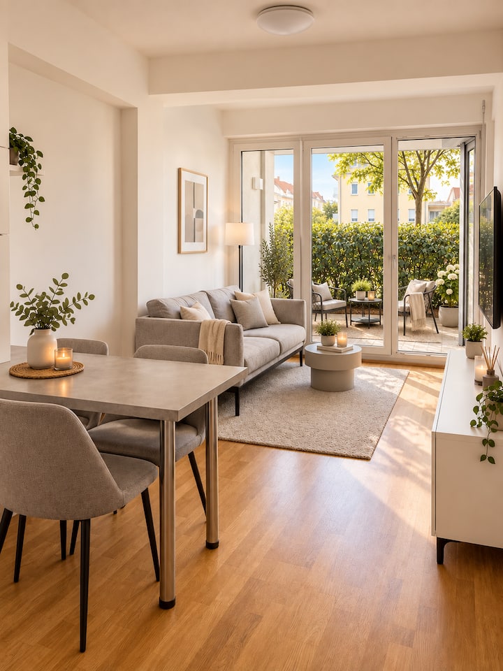 Design Apartment In Ingolstadt City Terrasse & Tg - Manching
