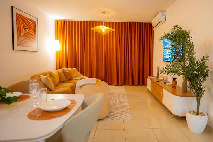 Chic F3 Neuf 90m2 Lumineux Cocody Balcon Wifi - Abidjan