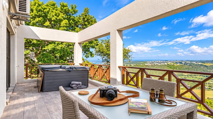 Ocean-view 3-bed With Private Hot Tub, Castleton - Plettenberg Bay