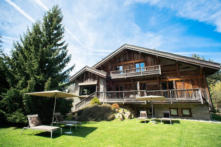 Luxury Chalet Mozart Megève- Jacuzzi, Cinema & Ski - Megève