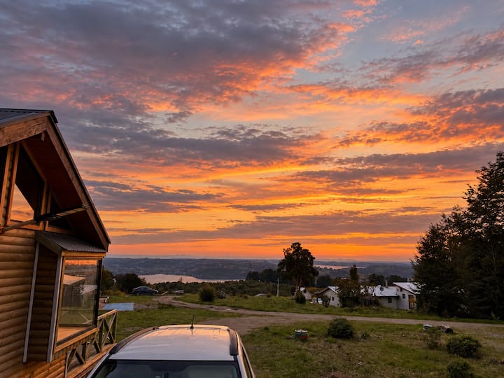 Hermosa Vista, Cabaña Familiar, A 15 Min De Castro - Isla Grande de Chiloé