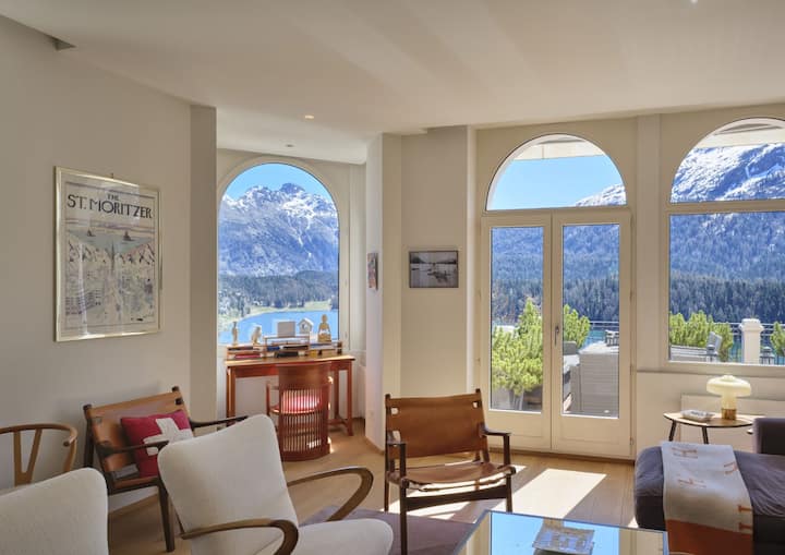 Luxury Lake-view Apartment St Moritz - Saint Moritz