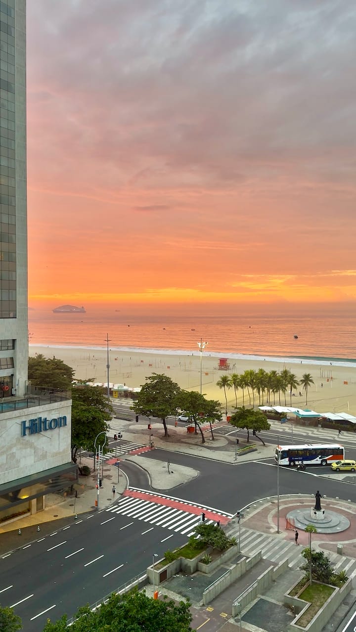 Apartamento Vista Mar Em Copacabana - Brasil