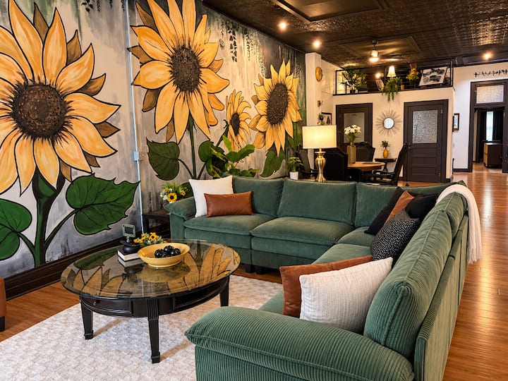The Loft @121 Historic 1906 Downtown Apt On Square - Harrison, AR