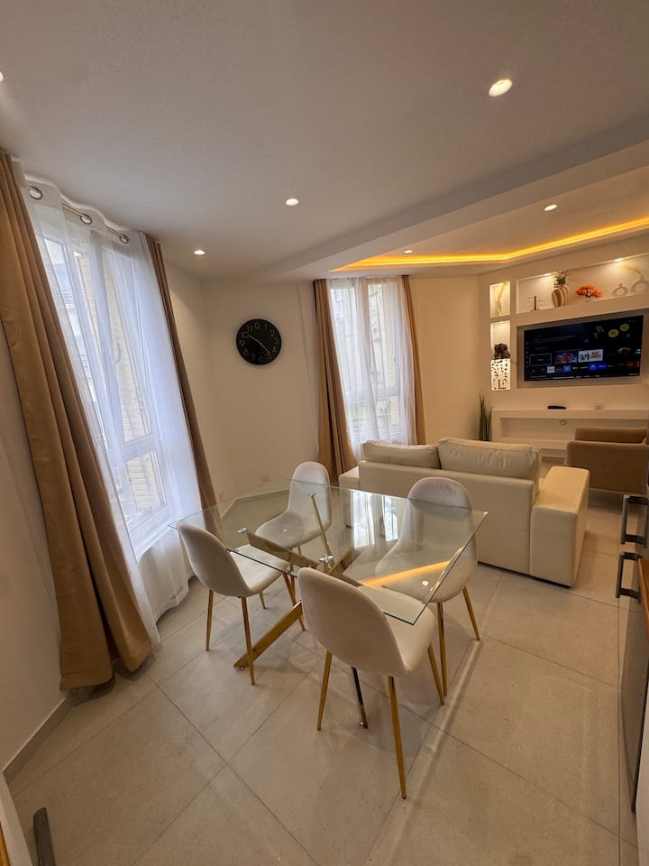 T2 Design & Lumineux - Séjour
Haut De Gamme - Bondy