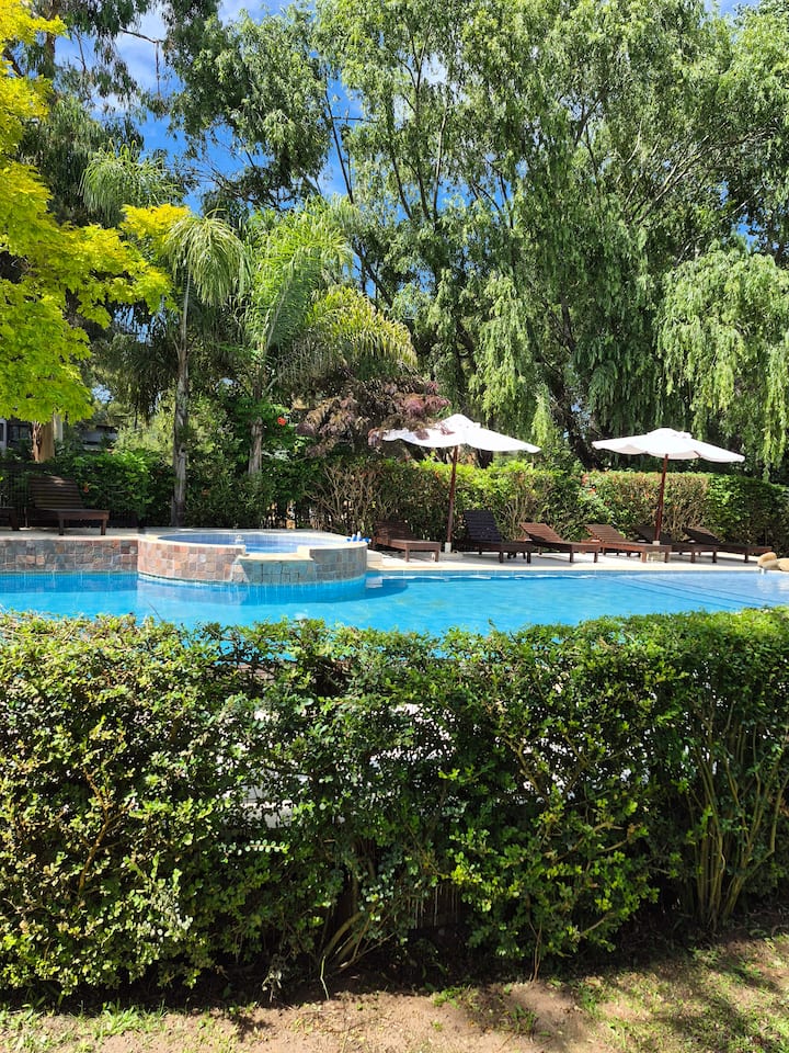 Cabañas Albapampa Con Piscina Climatizada - Santa Teresita