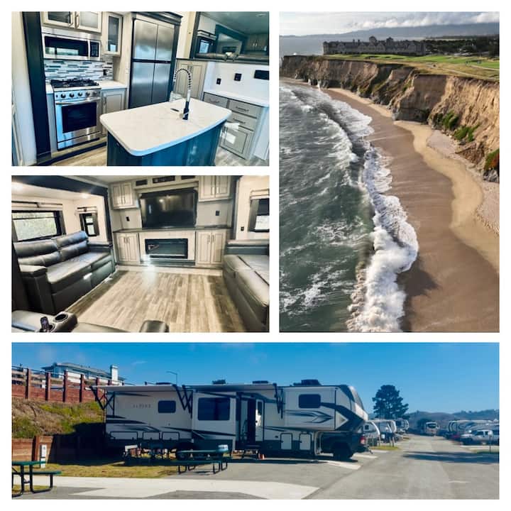 Glamping By The Sea: Rv A 5-min Walk To The Beach - Lamas