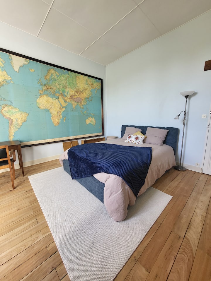 Chambre Bleue - Coulon