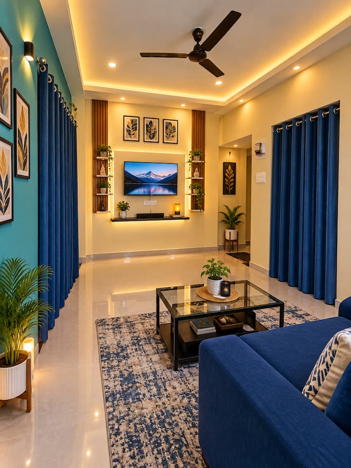 The Blue Residence|1bhk
Couple/family | Bahu Bazar - Ranchi