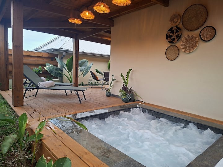 Ô Fil De L'eau : Suite Grand Galet Spa Privatif - Saint-Joseph