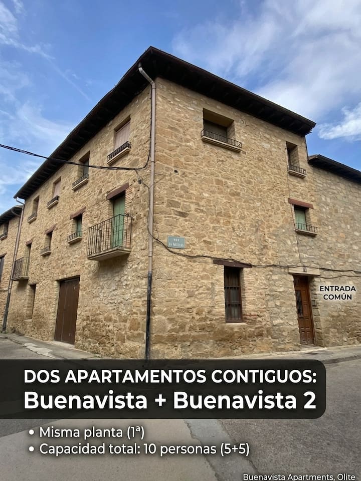 Buenavista + Buenavista 2 (Apartamentos Contiguos) - Tafalla