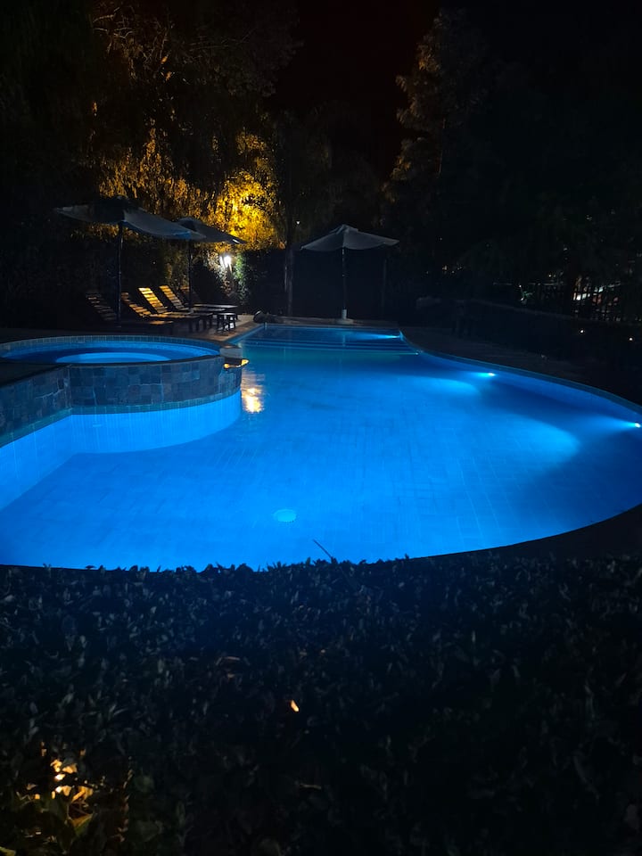 Cabañas Albapampa Con Piscina Climatizada. - Santa Teresita
