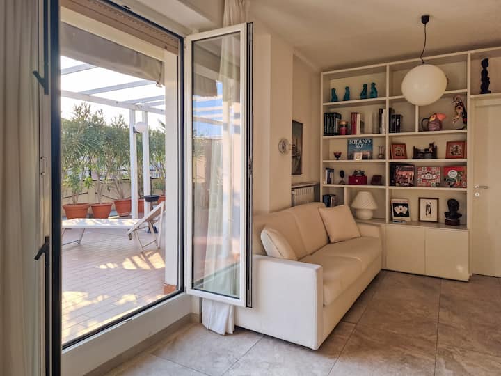 "Pier's House" - Attico A 3 Km Dal Centro Città - Mailand