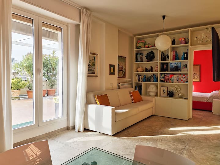 "Pier's House" - Attico A 3 Km Dal Centro Città - Milan