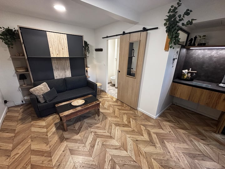 L'escale Du Midi - Charmant Studio Avec Terrasse - Castelnau-d'Estrétefonds