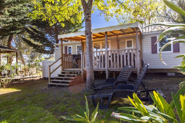 Mobilhome Camping Siblu Les Viviers - Arcachon