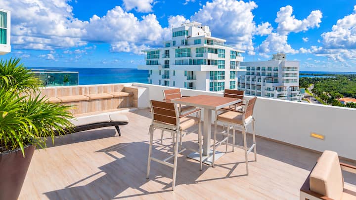 #2704tims Ocean Condoslarge Private Terrace - Cancún
