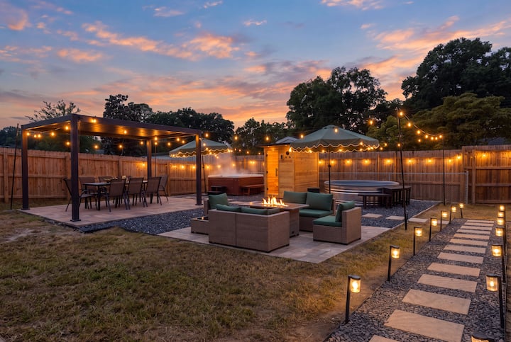 Cowboy Pool Recovery Home | Sauna, Theater, Arcade - Columbus, GA