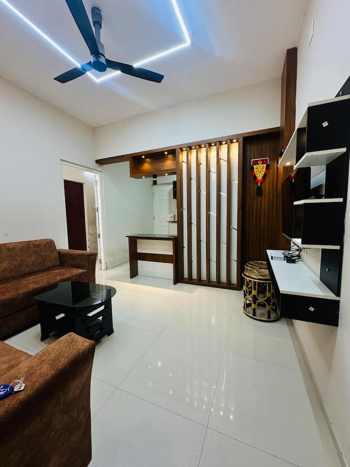 Sudarshanam Premium 1 Bedroom Flat 180m To Temple - Guruvayur