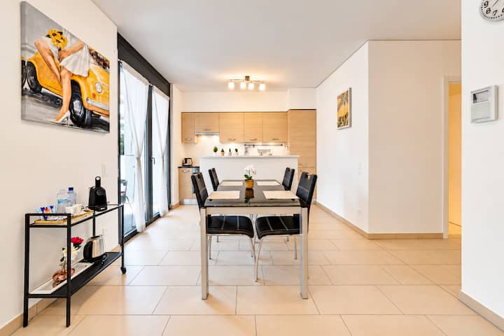 Lugano Centrale · Terrazza & Garage Privati - Lugano