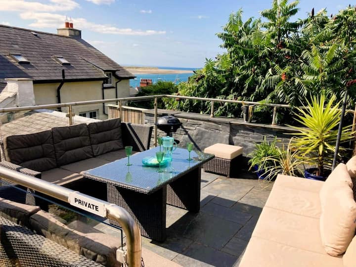 Church Bay View: 2 Bed Cottage + Free Parking Pass - Aberdovey