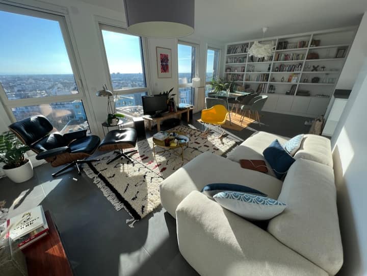 Appartement Avec Vue, 2 Chambres, Parking - Strasbourg