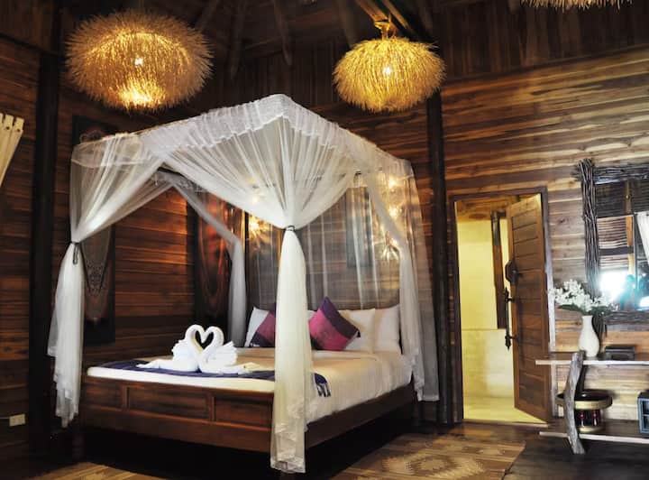 3 Bedrooms Treehouse - Air Con - Overlook The Sea - Ko Phi Phi Don