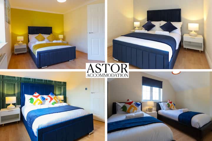 Spacious 4 Bed | Sleeps 8 | 2 Parking | Maidstone - Maidstone
