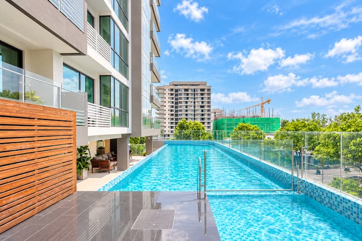 3br Canal View With Pool & Gym 10 Min From Airport - Maldiven