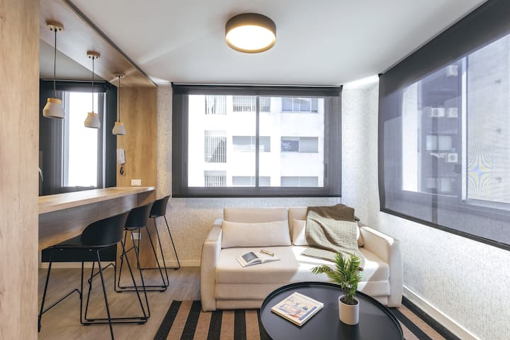 Exclusivo Apartamento En Pocitos 1 Dormitorio - Montevideo