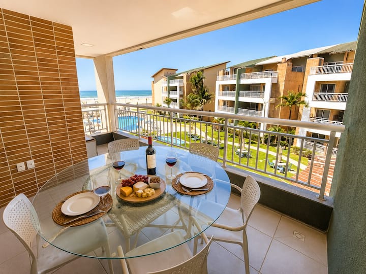 Duplex 5 Quartos, Vista Mar | Beach Park - Aquiraz