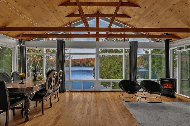 Cozy Muskoka Cottage On Harp Lake | Fire Pit + Bbq - Huntsville