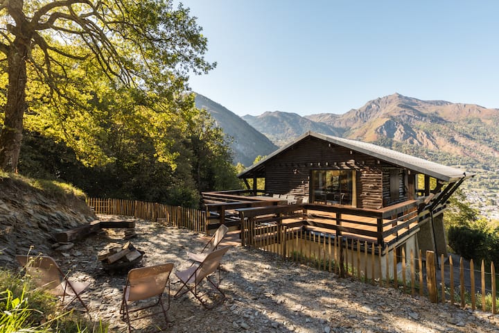 Chalet Latacaza, Vue Exceptionnelle Sur La Vallée - Laruns
