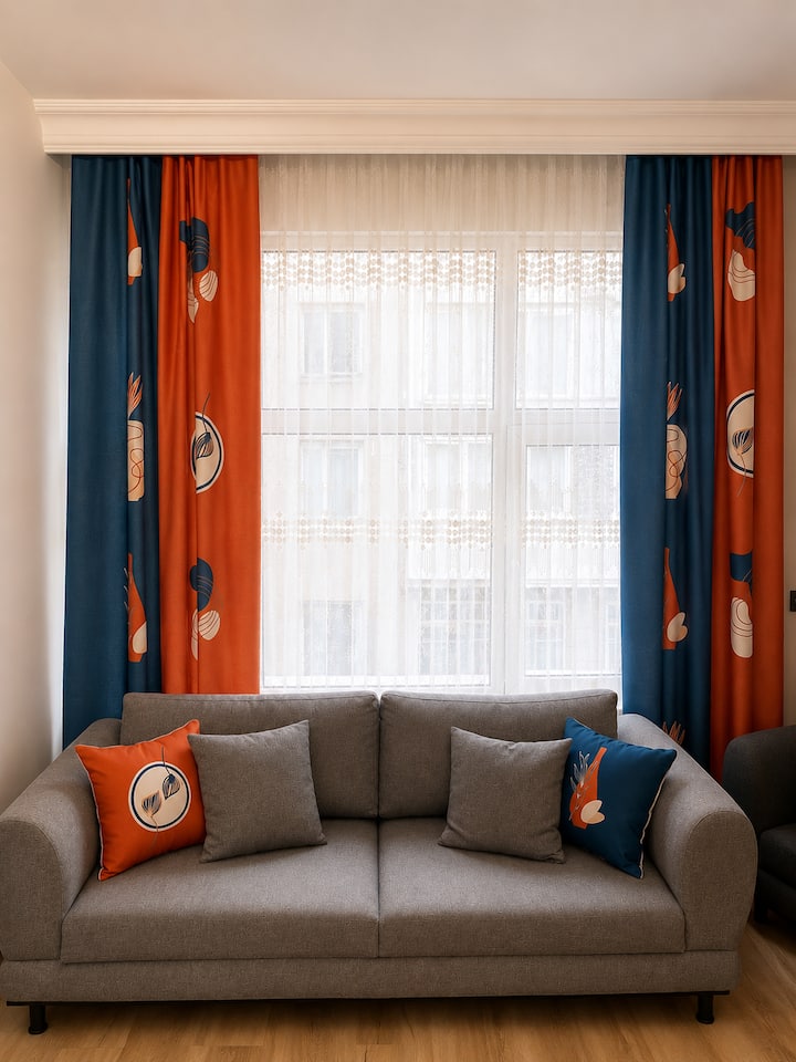 Elevator Apt/near Tram/2br Stay For 6/3ac/modern - Fatih