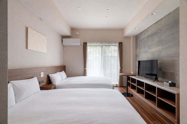 Aima 日本橋 Studio Room ダブルベッド2台 最大4名 - Ginza