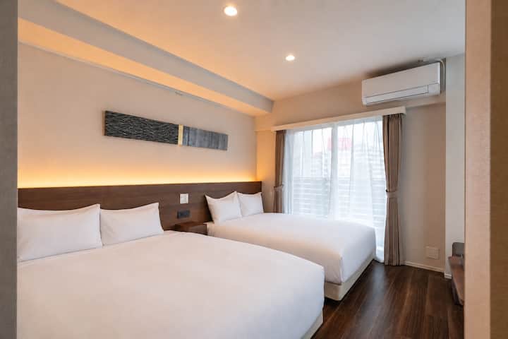 Aima 日本橋 Superior Roomダブルベッド2台 最大4名 - Ginza
