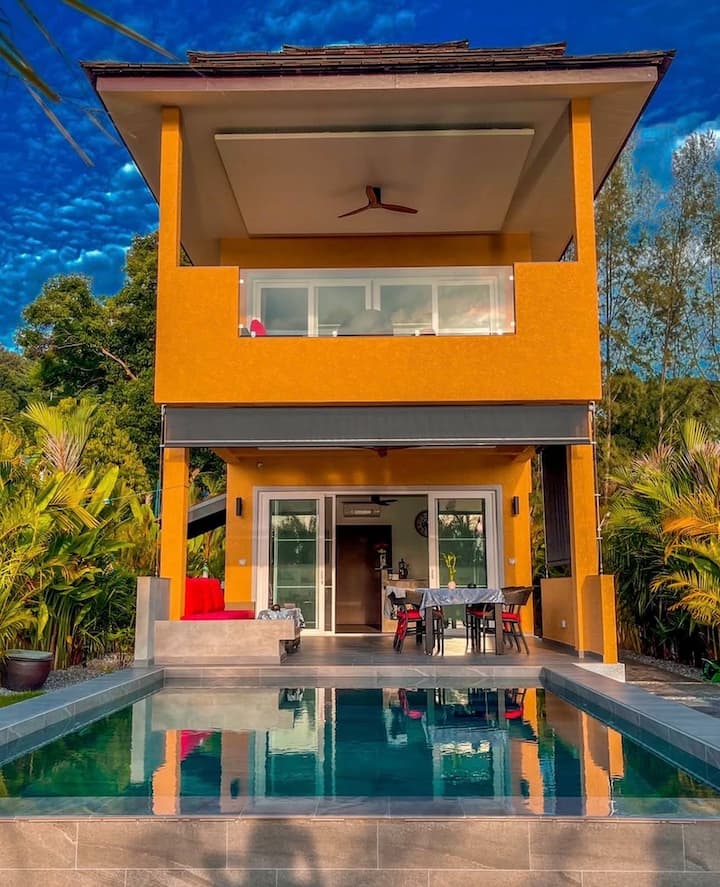 Private Pool Villa 55f | Steps From The Beach - Ko Chang