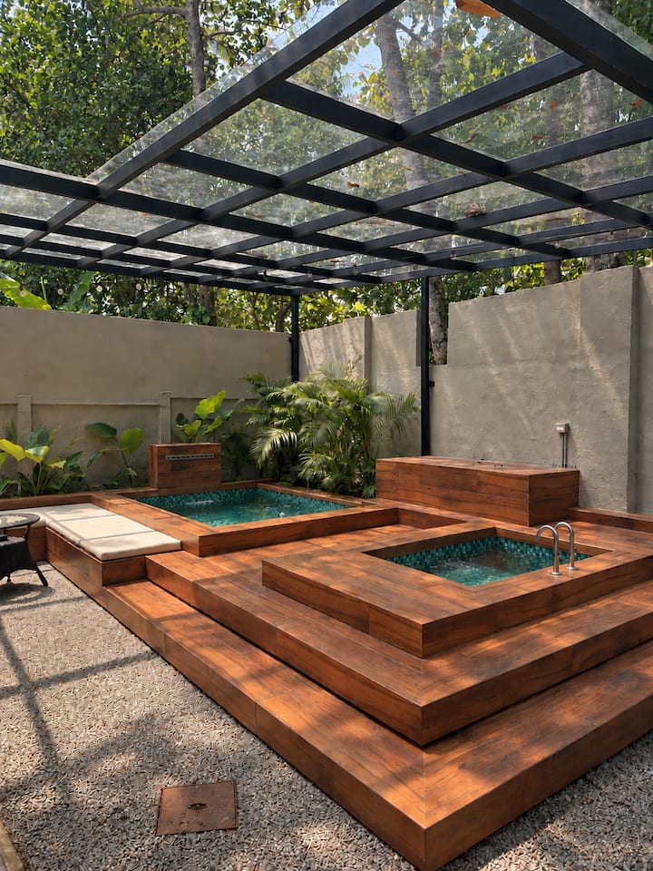 Private Wellness Villa | Jacuzzi & Ice Bath - 2 Bd - Varkala