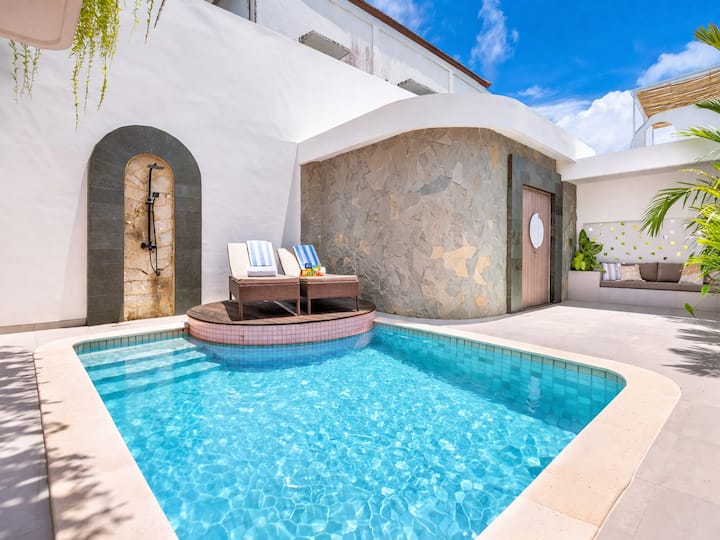 2br Cozy Villa With Rooftop - 3 Min From Beach - 印尼