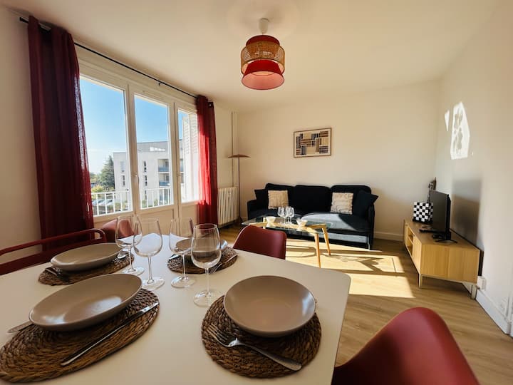 Casa Montesquieu : Appartement Moderne & Cosy - Angers