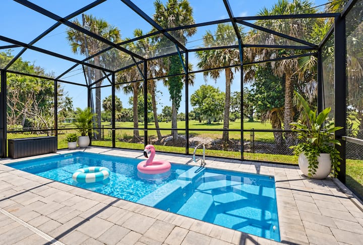 New I Heated Pool & Spa | Game Room | Golf Course - Melbourne Beach, FL