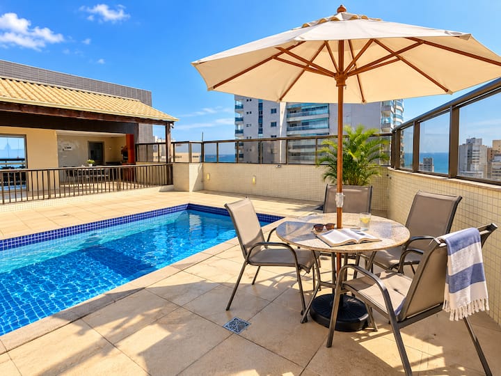 Apto Design | Charme E Conforto A 200m Do Mar - Vila Velha