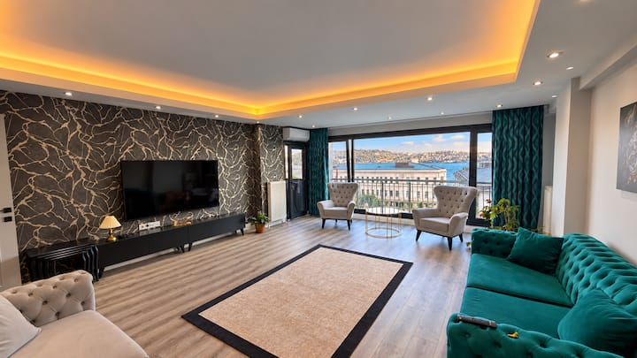 Panoramic Bosphorus 3br Opposite Four Seasons Otel - Umraniye