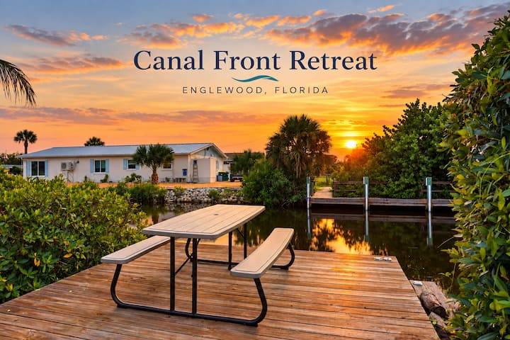 Canal Front Retreat | Minutes To Beach + Fire Pit - Englewood, FL