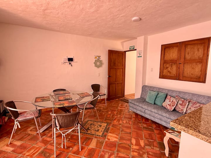 Lindo Apto Para Parejas/colonial/bbq/tranquilo - Barichara