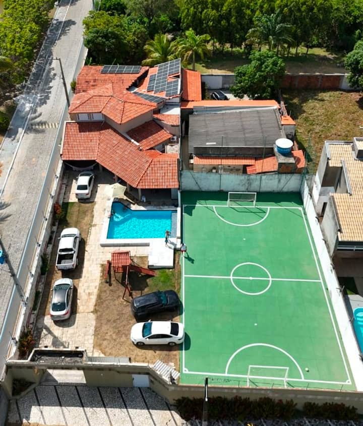 Casa 3 Suítes Com Piscina E Quadra - Aracaju