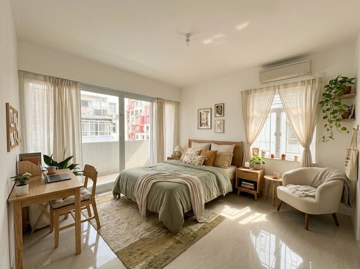 Quiet Ensuite Room | Steps To Cwb Mtr & Dining - Tsuen Wan