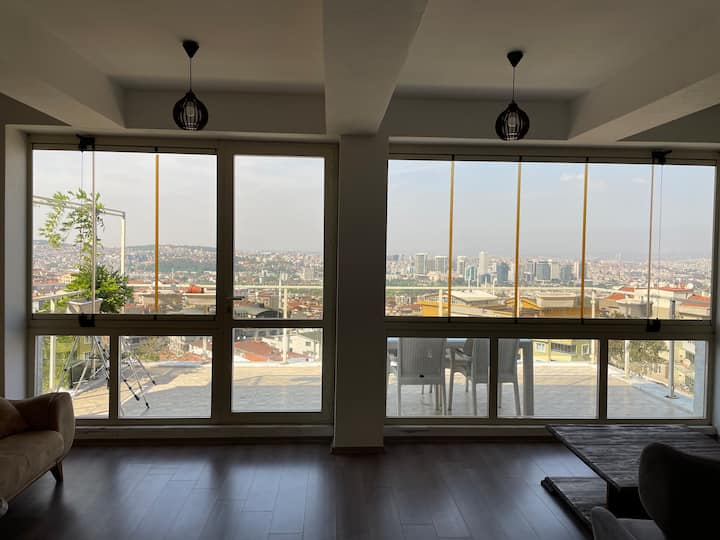 ŞEhir Merkezide Manzaralı Daire 7 - بورصة