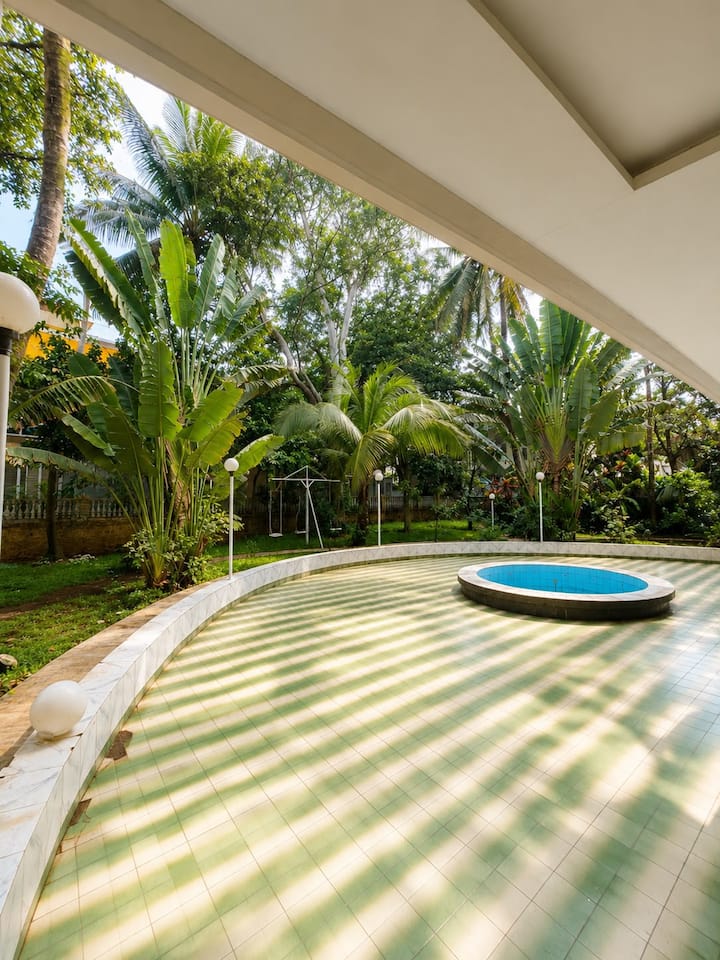 5bhk Big Pool Villa Near Mapro Garden - ロナブラ